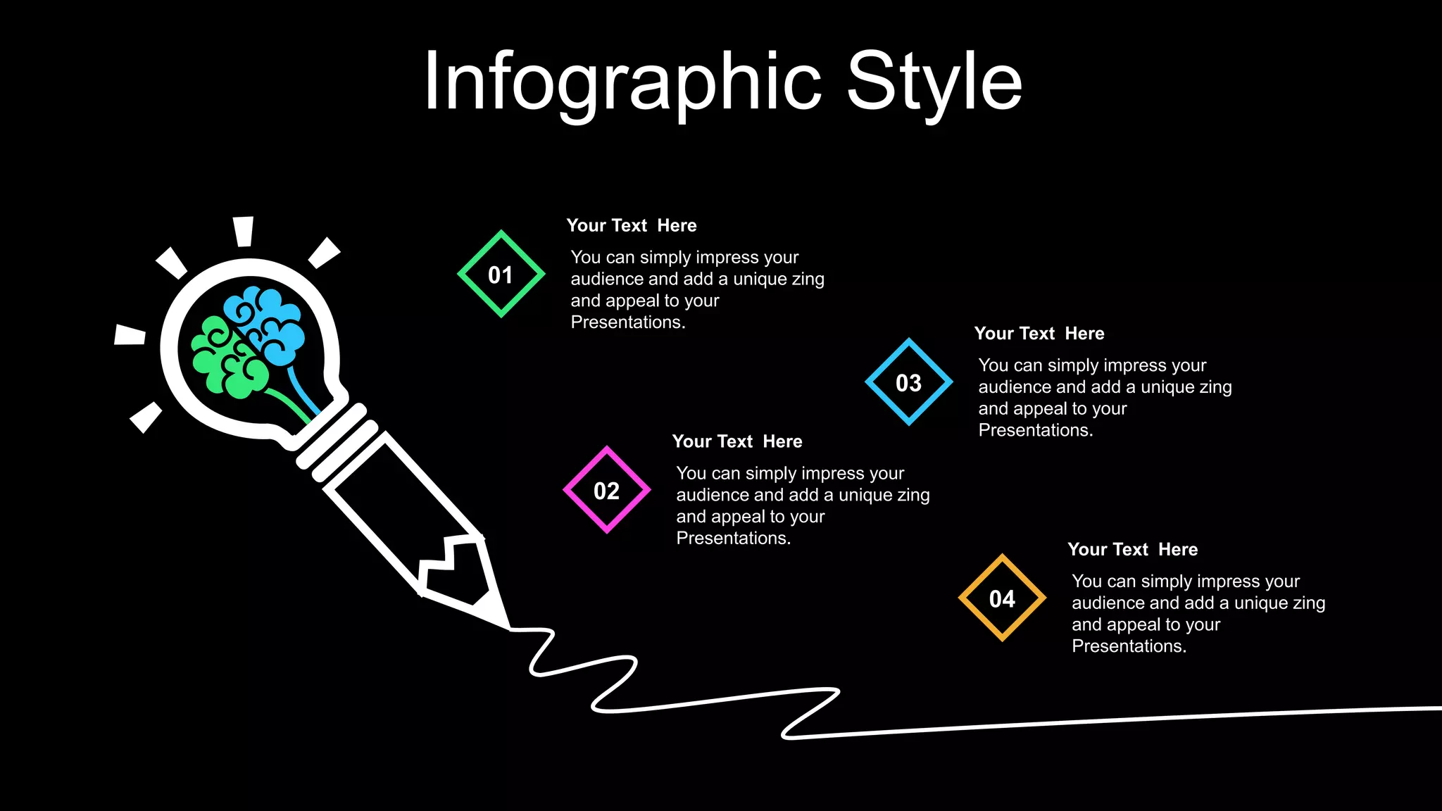 Abstract wave lines power point templates | PPT