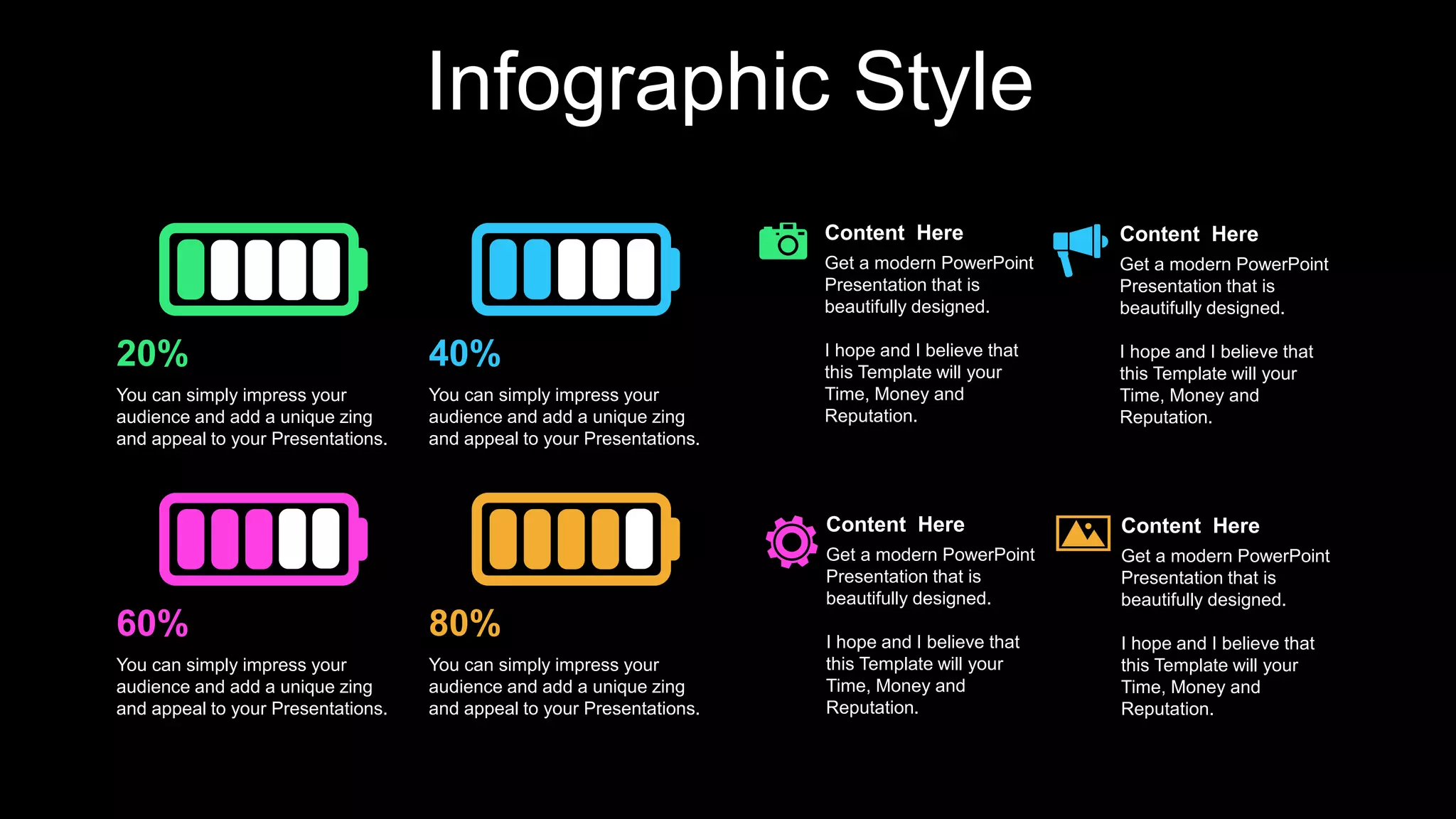 Abstract wave lines power point templates | PPTX