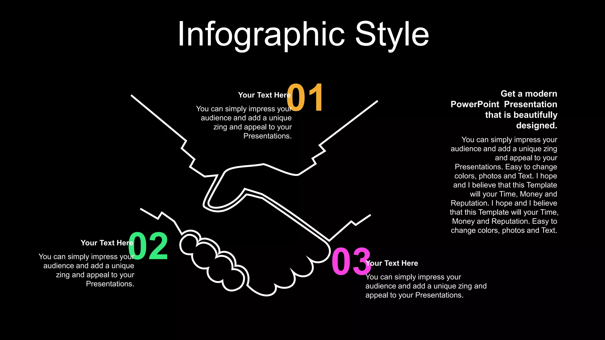 Abstract wave lines power point templates | PPT
