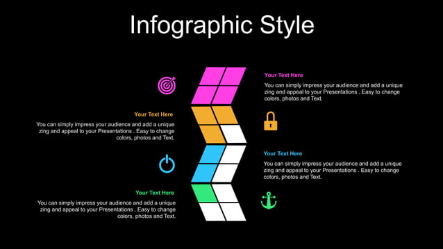 Abstract wave lines power point templates | PPT
