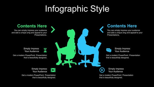 Abstract wave lines power point templates | PPT