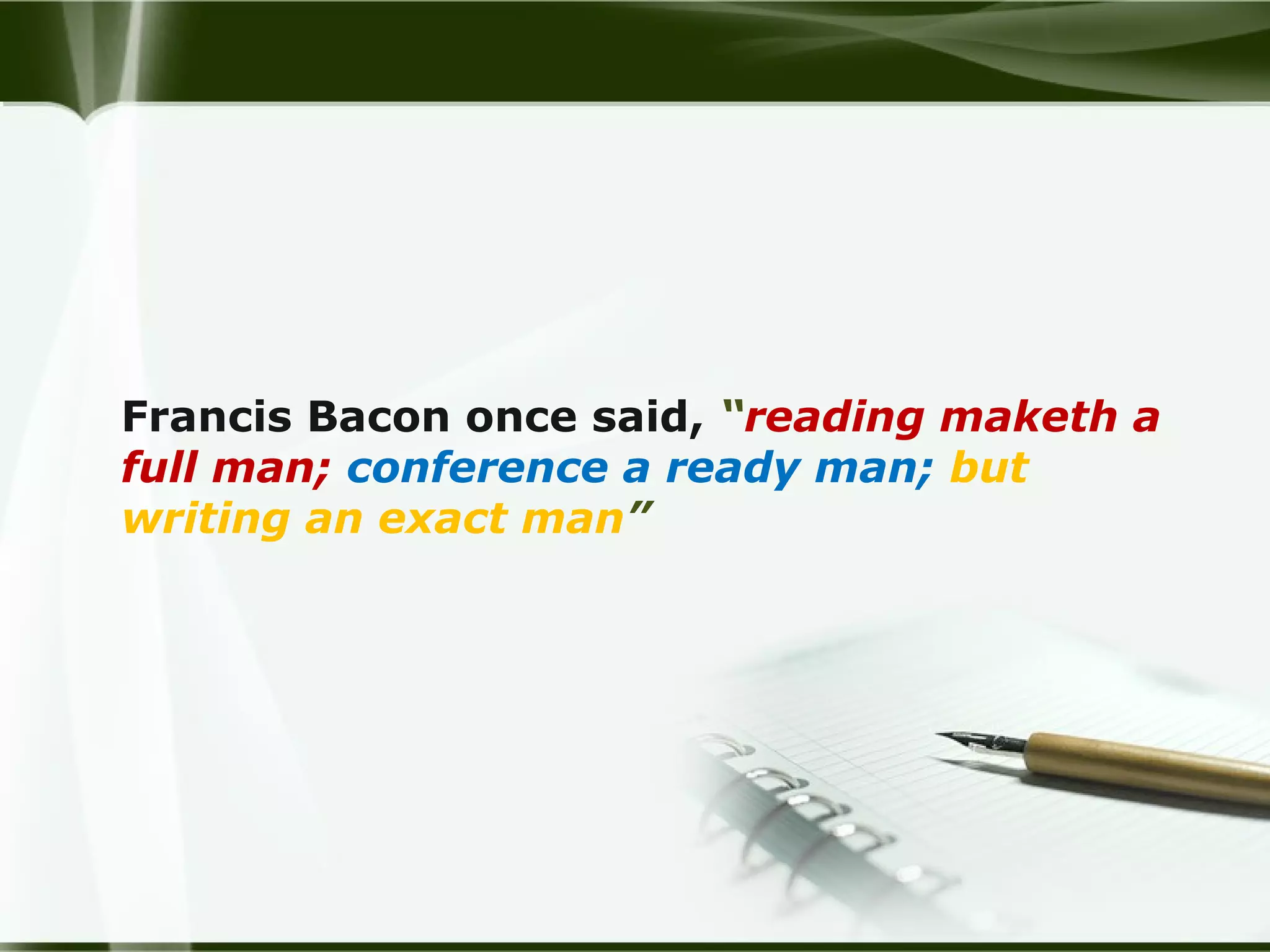 Abstract writing | PPT