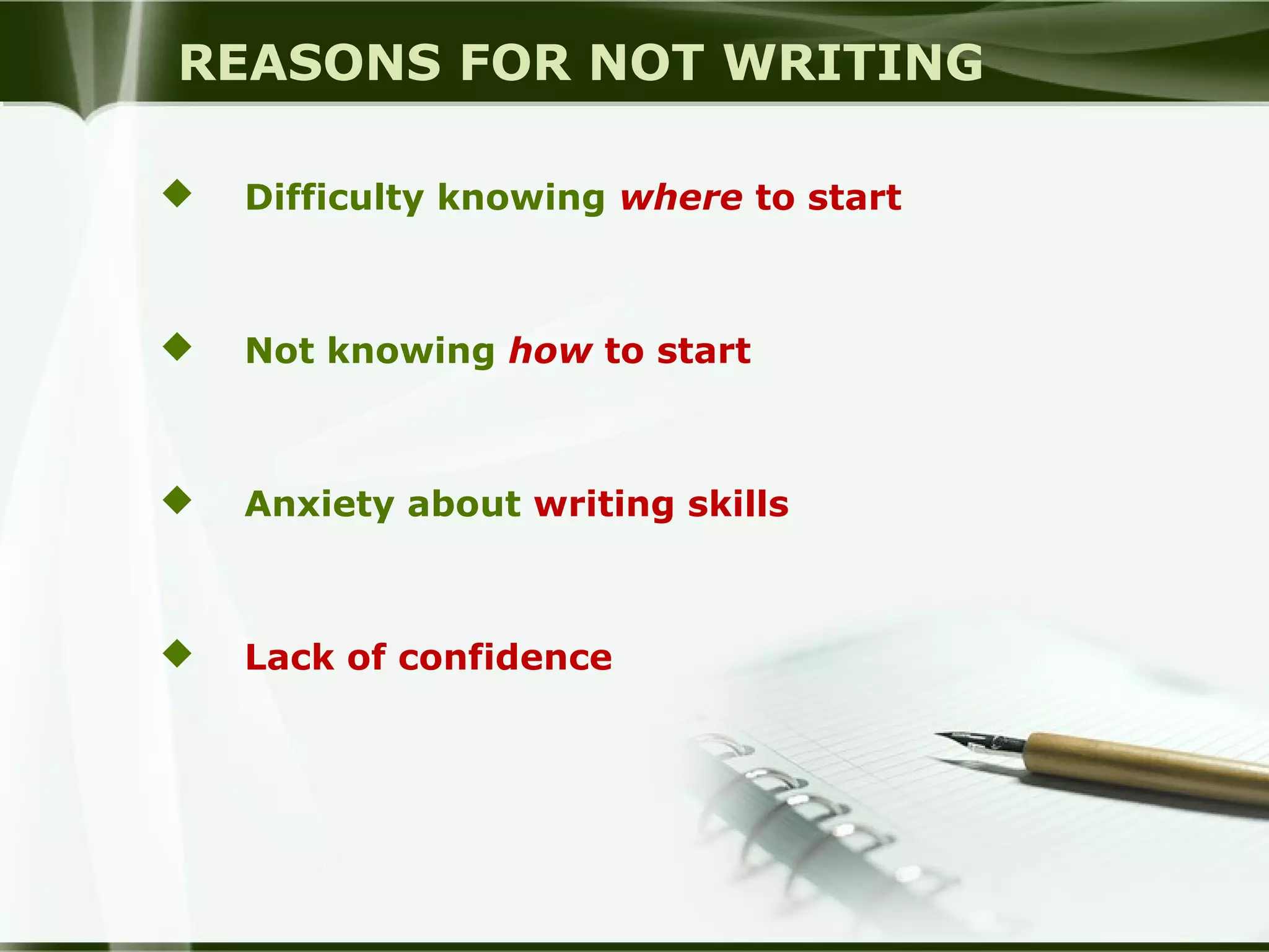 Abstract writing | PPT