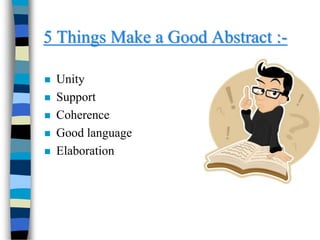 Abstract writing | PPTX