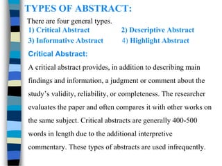 Abstract writing | PPTX