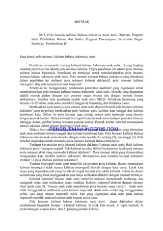 Abstrak | PDF