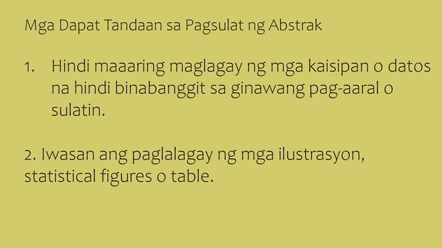 ABSTRAK (Filipino sa Piling Larang) Akademik! | PPTX