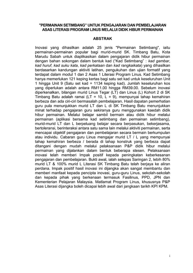 Abstrak inovasi | DOCX