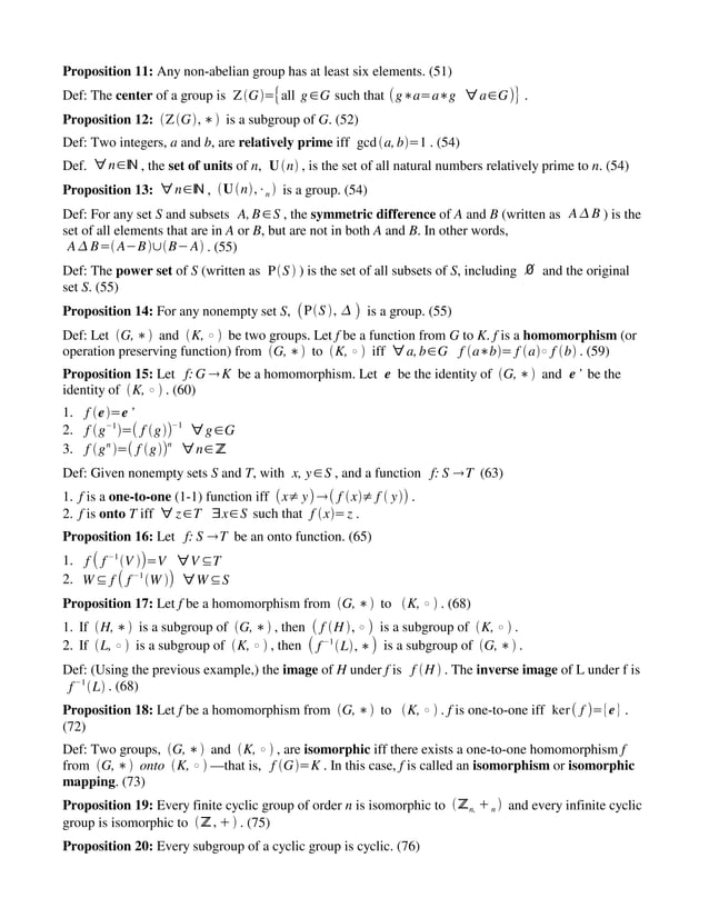 Abstract algebra | PDF