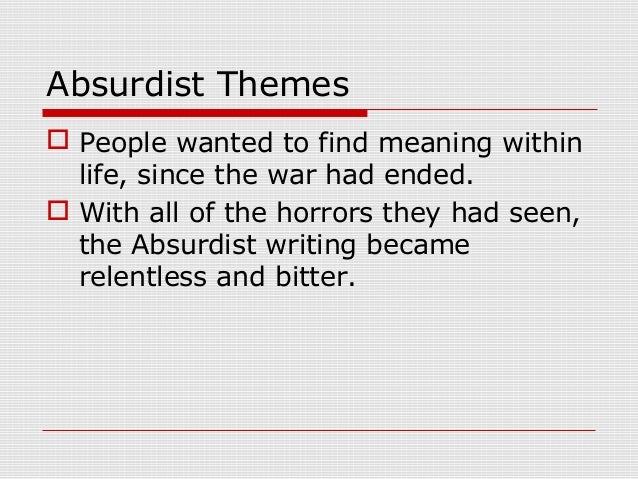 Absurdism