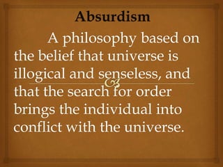 Absurdism | PPT
