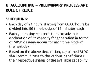 ABT (Availability Based Tariff) - UI (Unscheduled Interchange) | PPSX