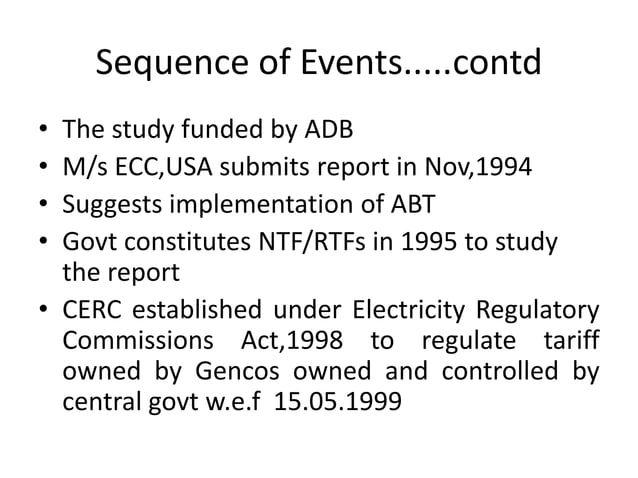 ABT (Availability Based Tariff) - UI (Unscheduled Interchange) | PPSX ...