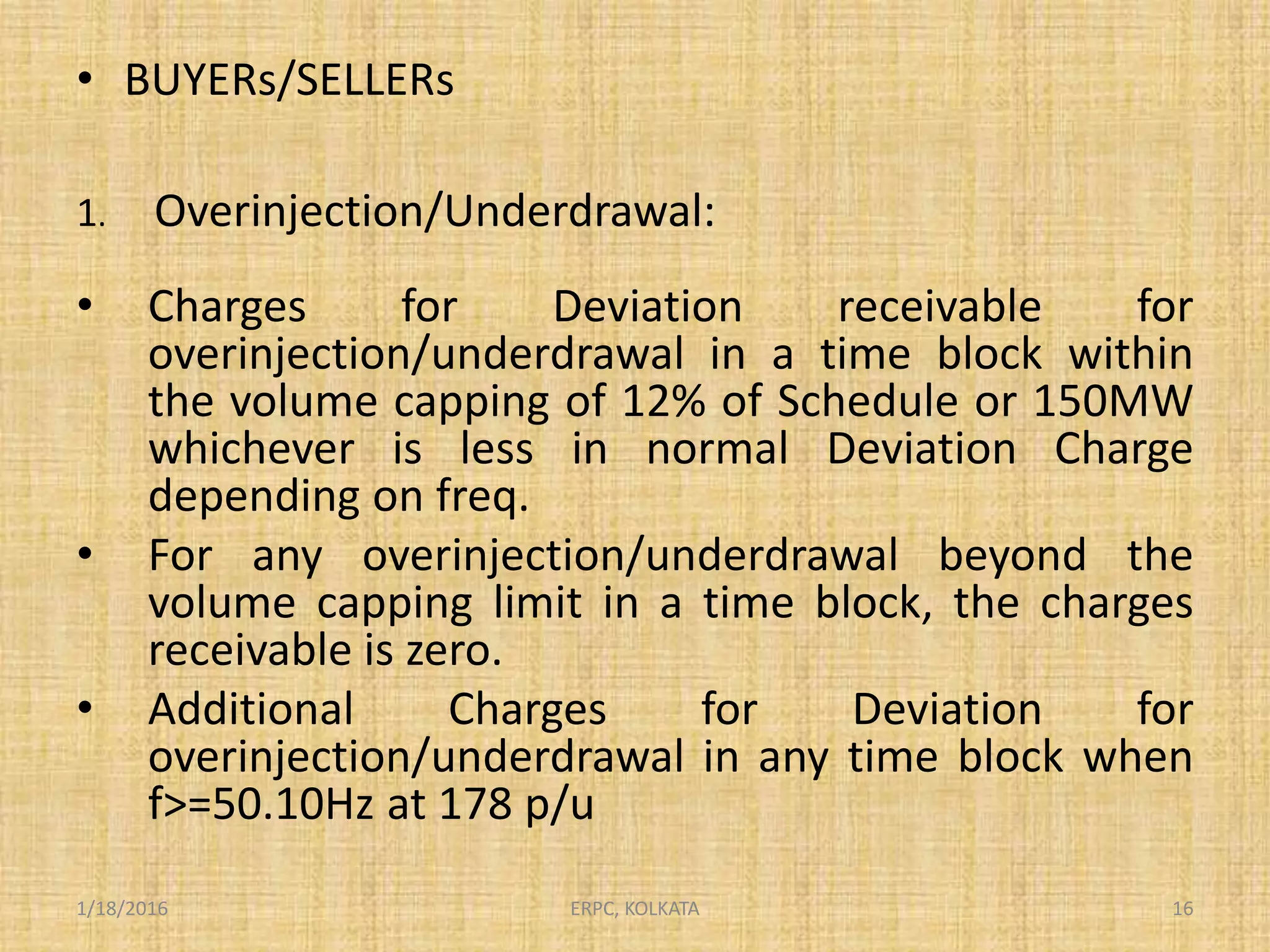 ABT-UI & Deviation Settlement Mechanism (DSM) | PPSX