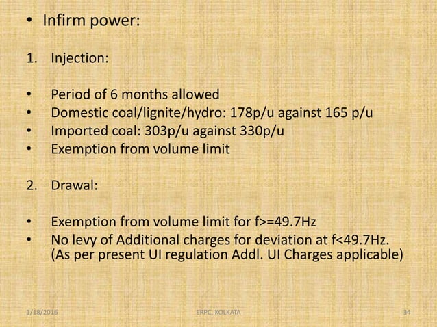 ABT-UI & Deviation Settlement Mechanism (DSM) | PPSX