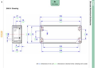 Abtech ZAG Aluminium Electrical Enclosures & Junction Boxes (Zone 1 & 2, ATEX) | PDF
