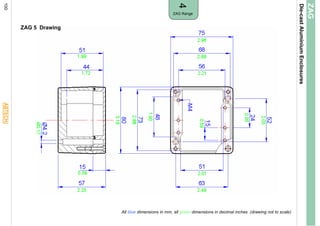 Abtech ZAG Aluminium Electrical Enclosures & Junction Boxes (Zone 1 & 2, ATEX) | PDF