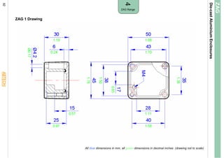 Abtech ZAG Aluminium Electrical Enclosures & Junction Boxes (Zone 1 & 2, ATEX) | PDF