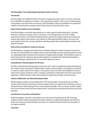 IEEE project center in chennaiIEEE project center in chennai | PDF