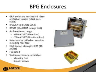 Abtech - Hazardous Area Solutions | PPT