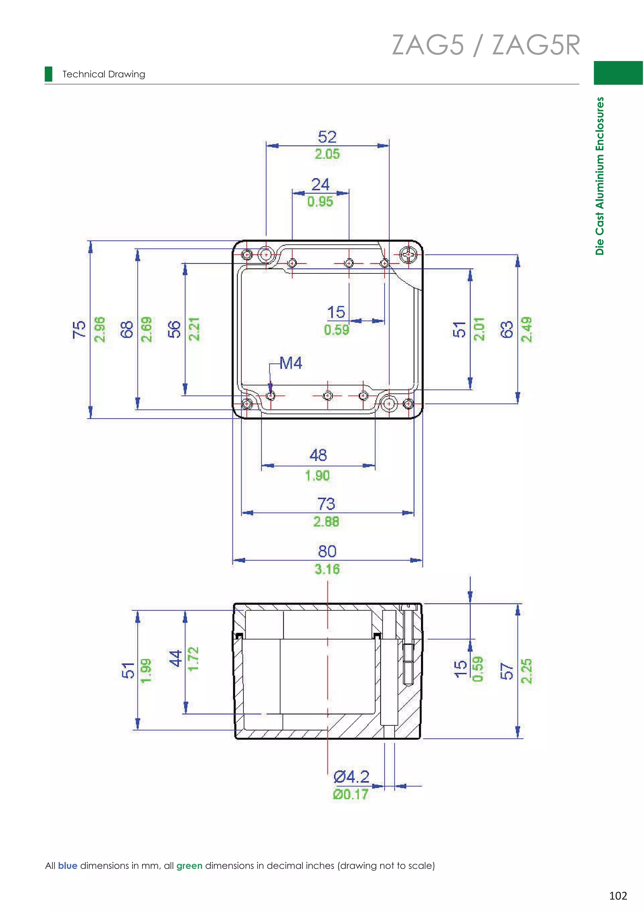 Abtech ZAG10 Aluminium Electrical Enclosure & Junction Box | PDF