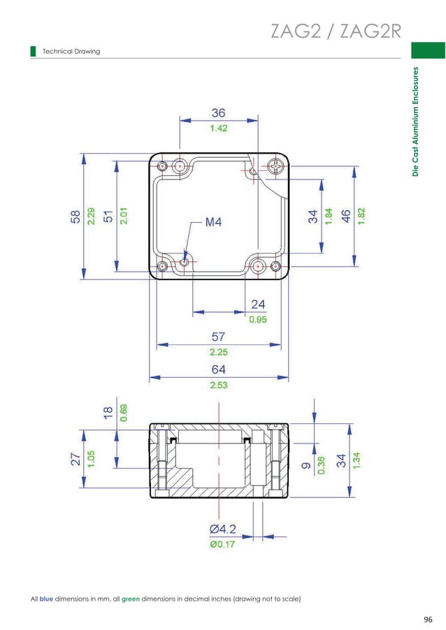 Abtech ZAG1 Aluminium Electrical Enclosure & Junction Box | PDF | Home Improvement | Home & Garden