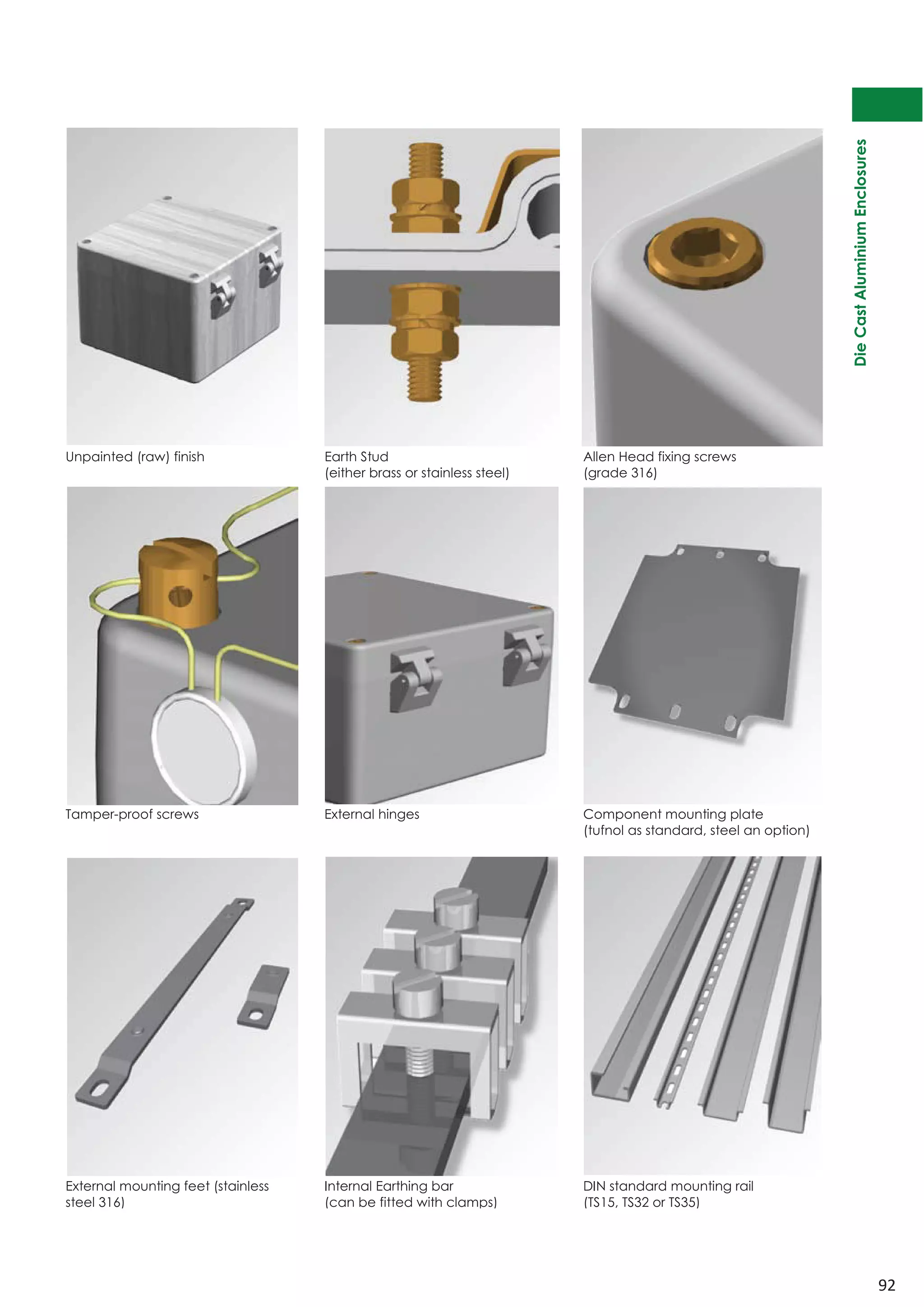 Abtech ZAG9 Aluminium Electrical Enclosure & Junction Box | PDF