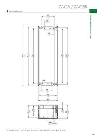 Abtech ZAG9 Aluminium Electrical Enclosure & Junction Box | PDF