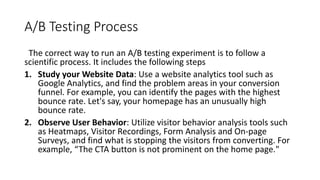 A/B testing | PPTX