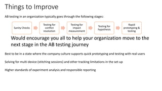 Basics of AB testing in online products | PPT