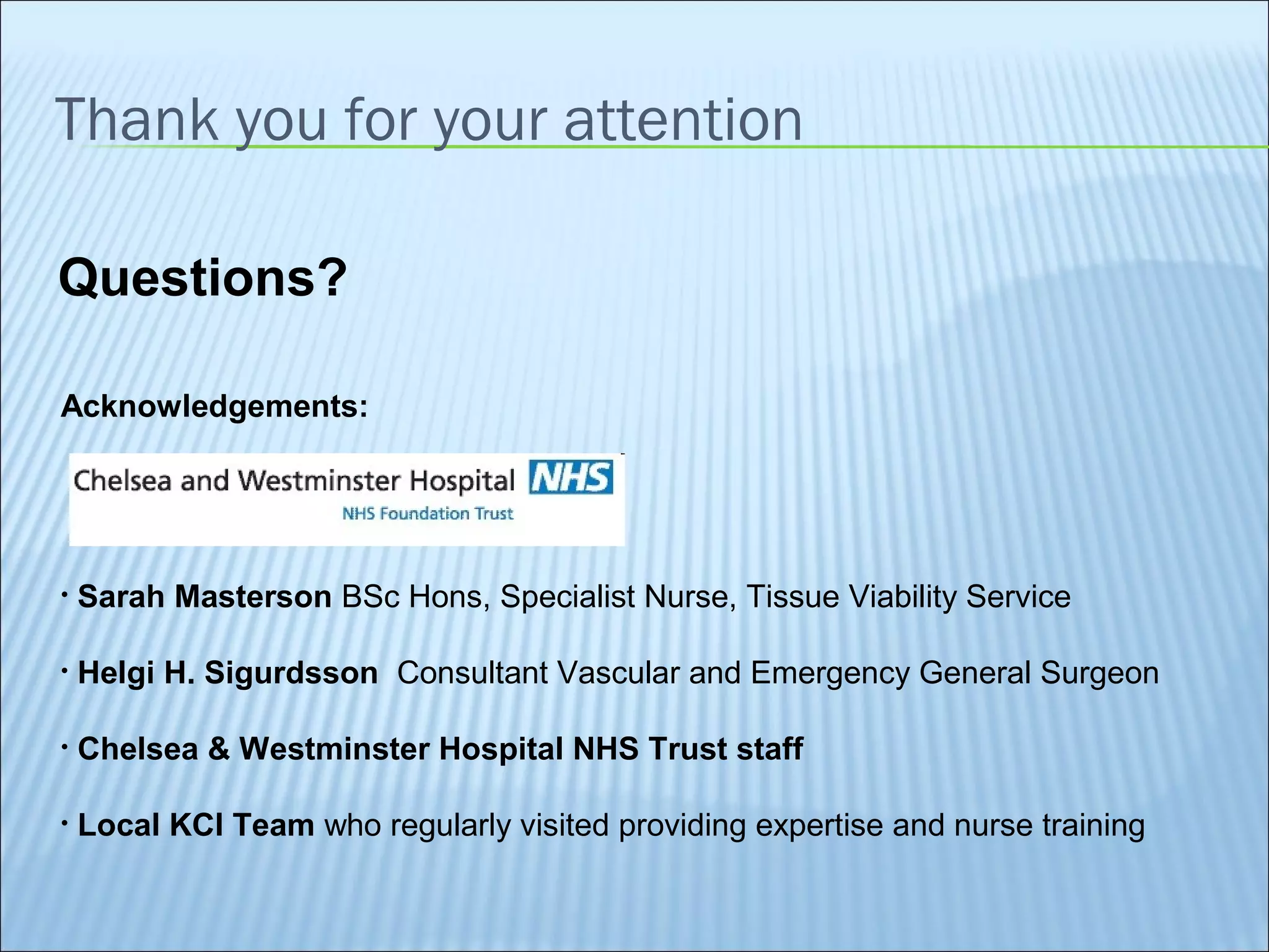 Laparostomy management - ABThera™ Open Abdomen Negative Pressure ...