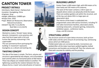 abts 1.pdf HIGH RISE STRUCTURE CANTON TOWER | PPT