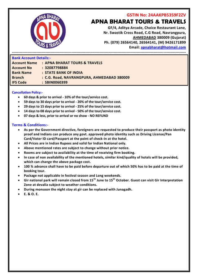 Dwarka Somnath 4N5D | PDF