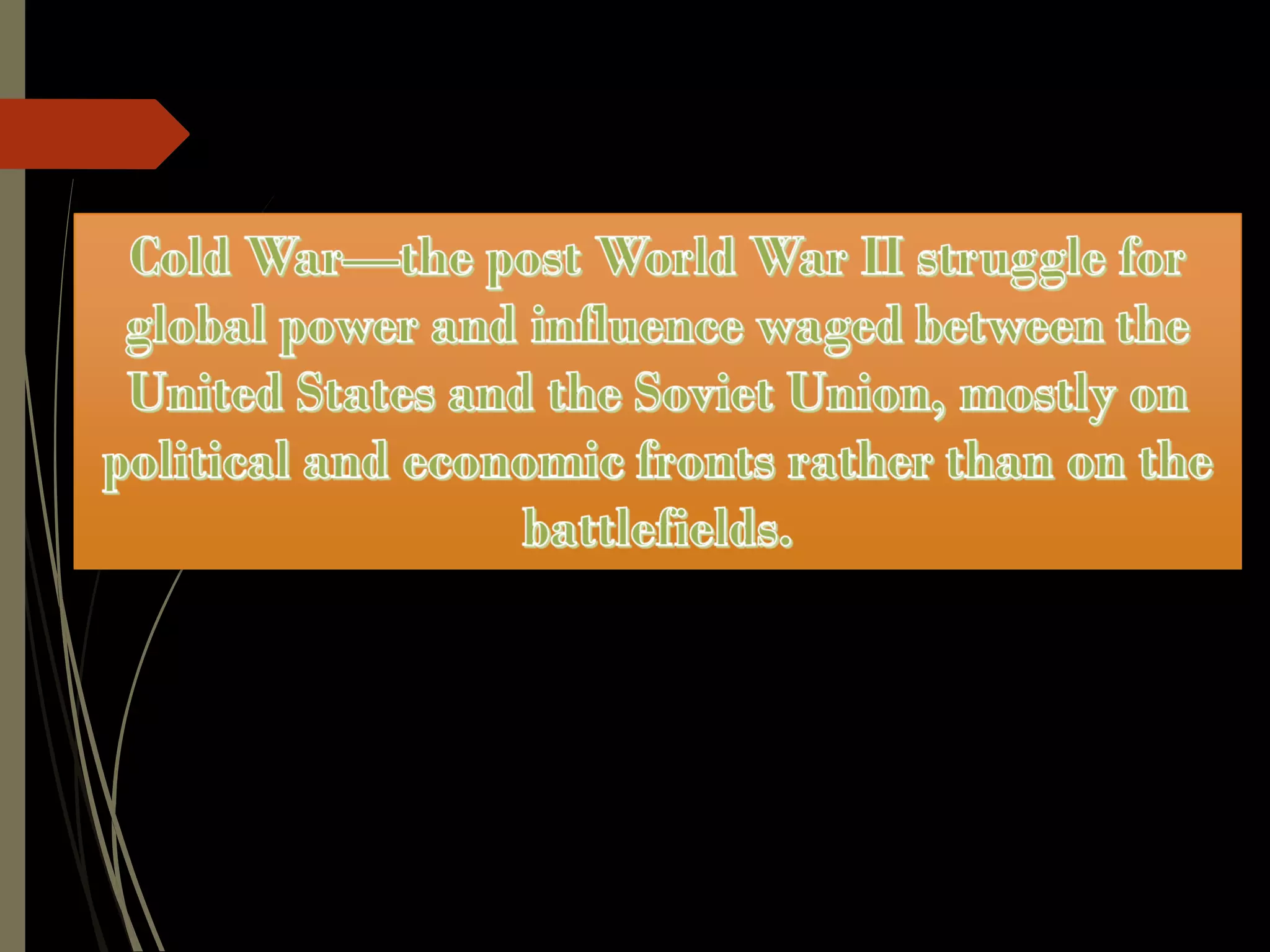 Cold War in Germany | PPT