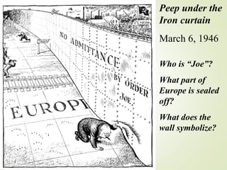 Cold War in Germany | PPT