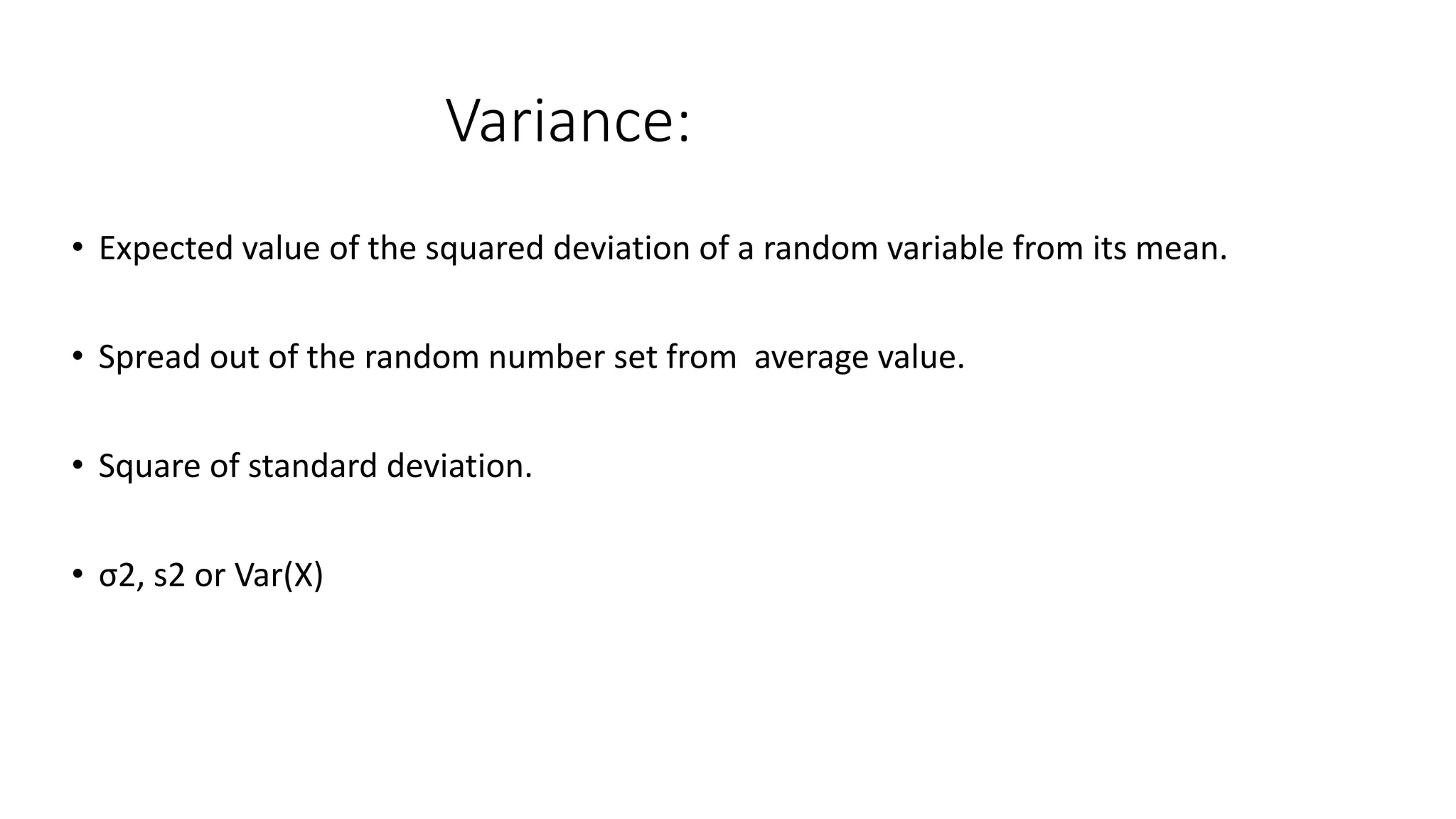 Variance And Its Components | PPTX
