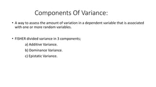 Variance And Its Components | PPTX