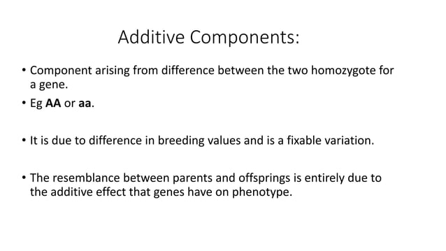 Variance And Its Components Pptx
