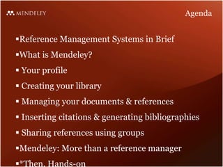 Reference Management Systems for Research Support | PPT
