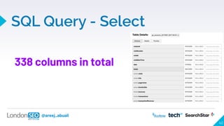 [LondonSEO 2020] BigQuery & SQL for SEOs | PPT