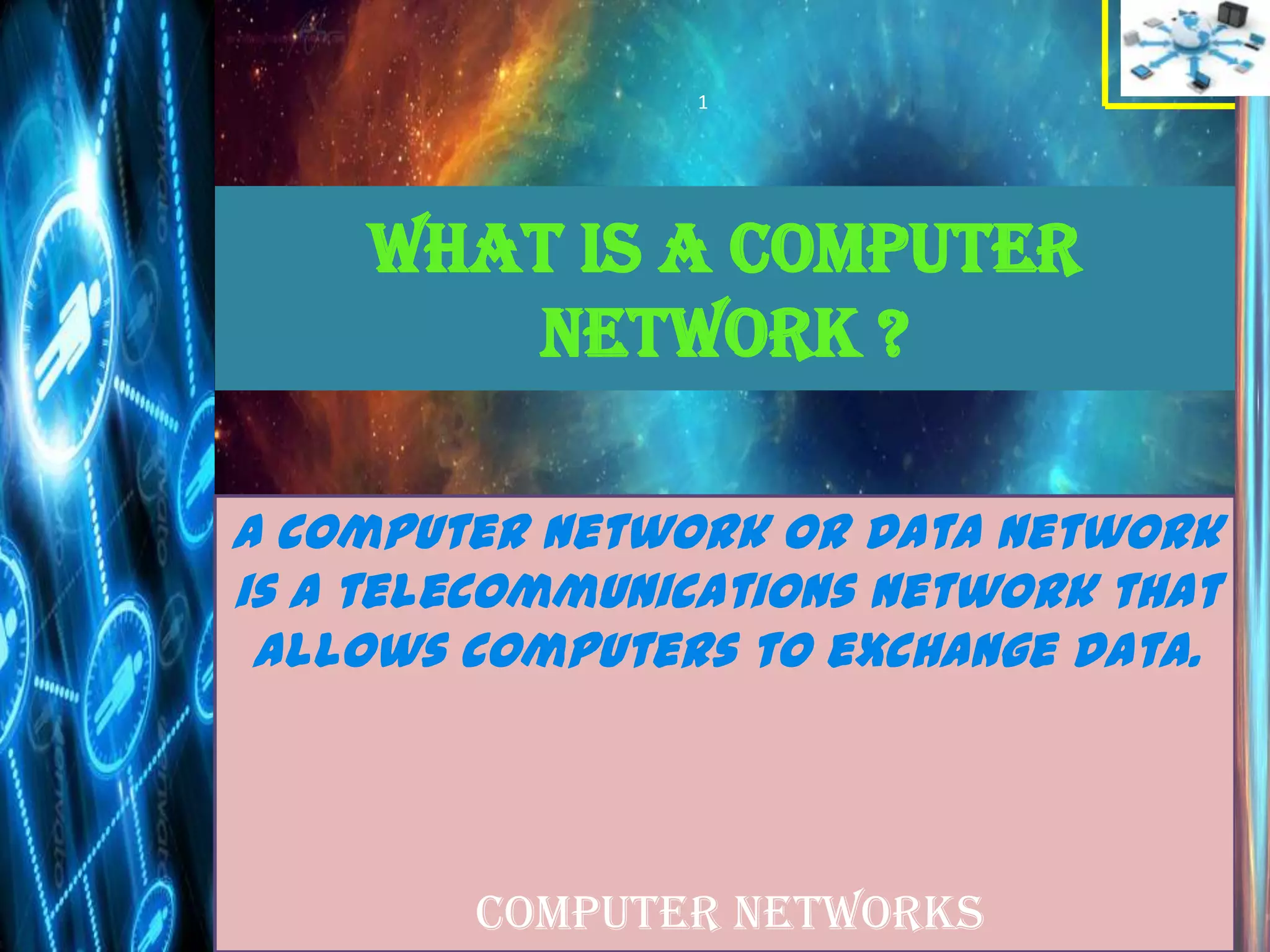 Computer networks | PPTX | Computer Networking | Computing