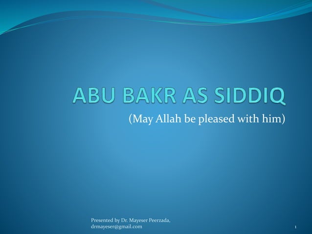 ABU BAKR AS SIDDIQ.pptx