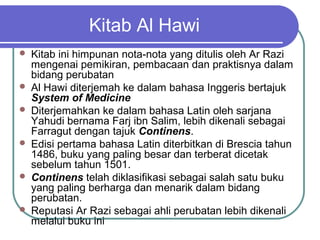 Abu Bakr Muhammad Ibn Zakariya Al Razi (865 925 M | PPT