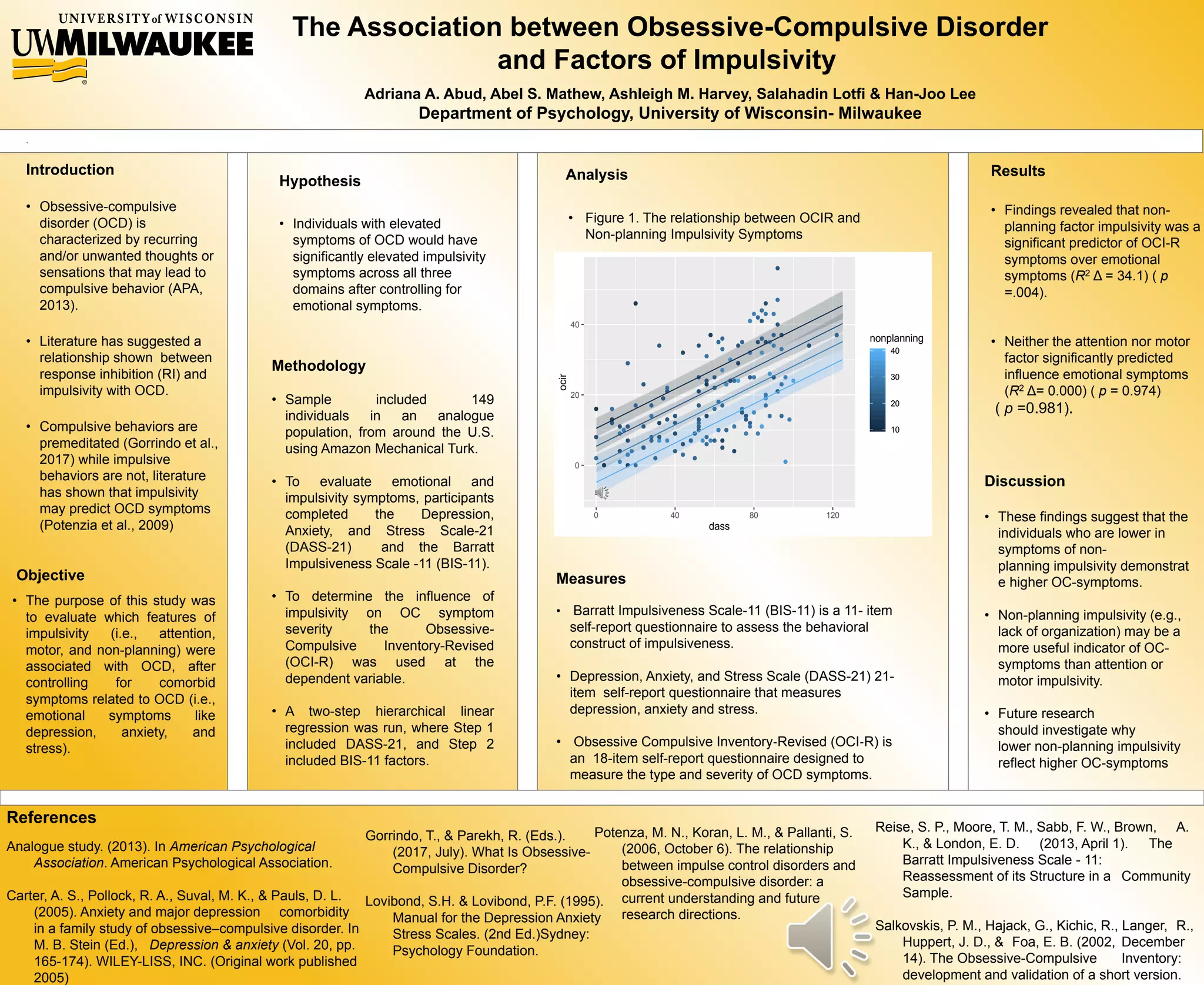 Adriana Abud, “Analyzing Obsessive Compulsive Disorder with the Three ...