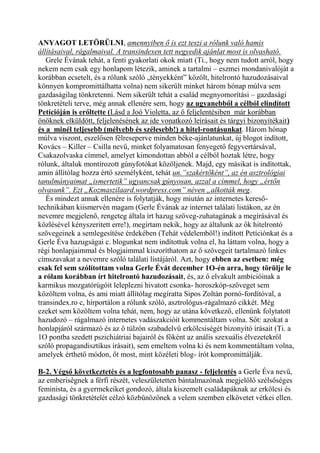 Feljelentés Gerle Éva, a Csakazolvassa - én szóltam c. blog szerzője ...