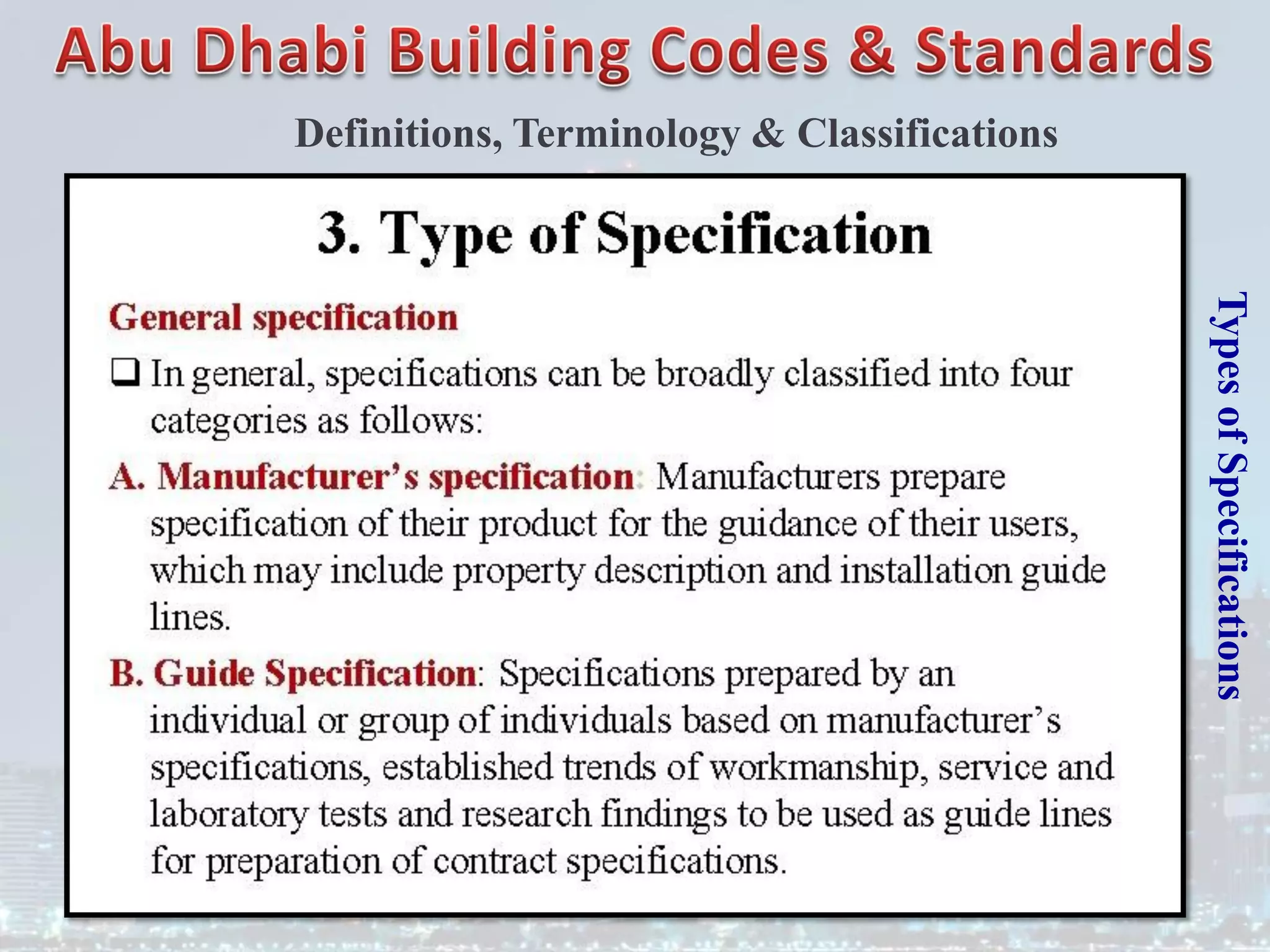 Abu Dhabi Building Codes & Standards-Final.pdf | Business | Business ...