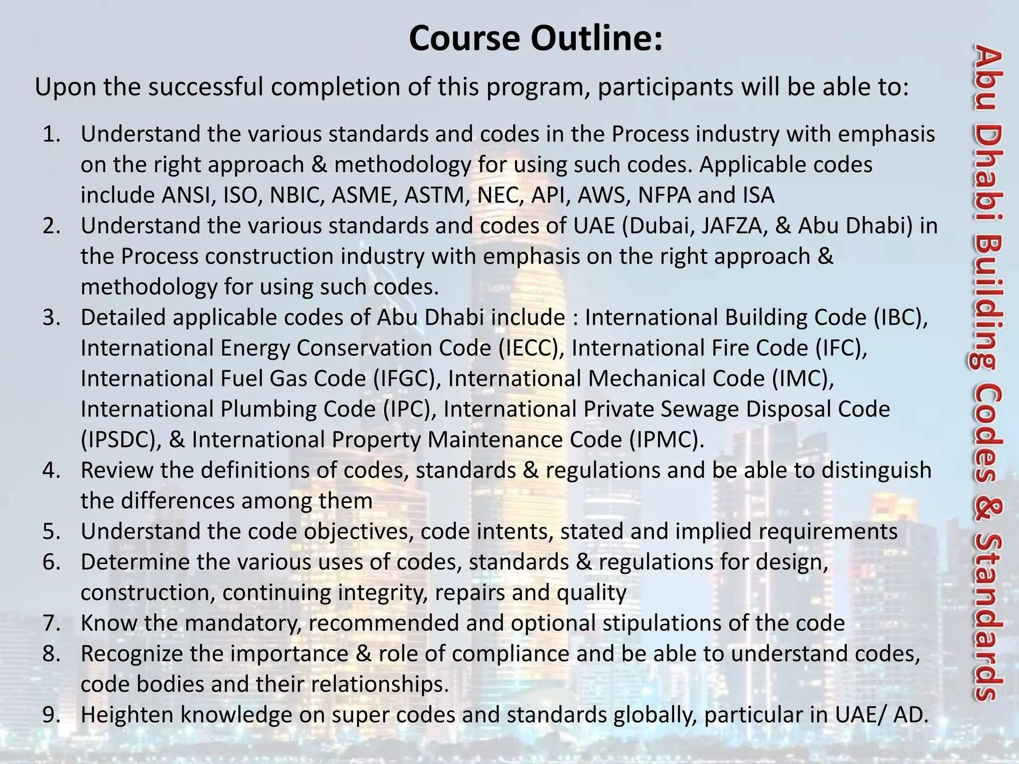 Abu Dhabi Building Codes & Standards-Final.pdf | Business | Business and Finance
