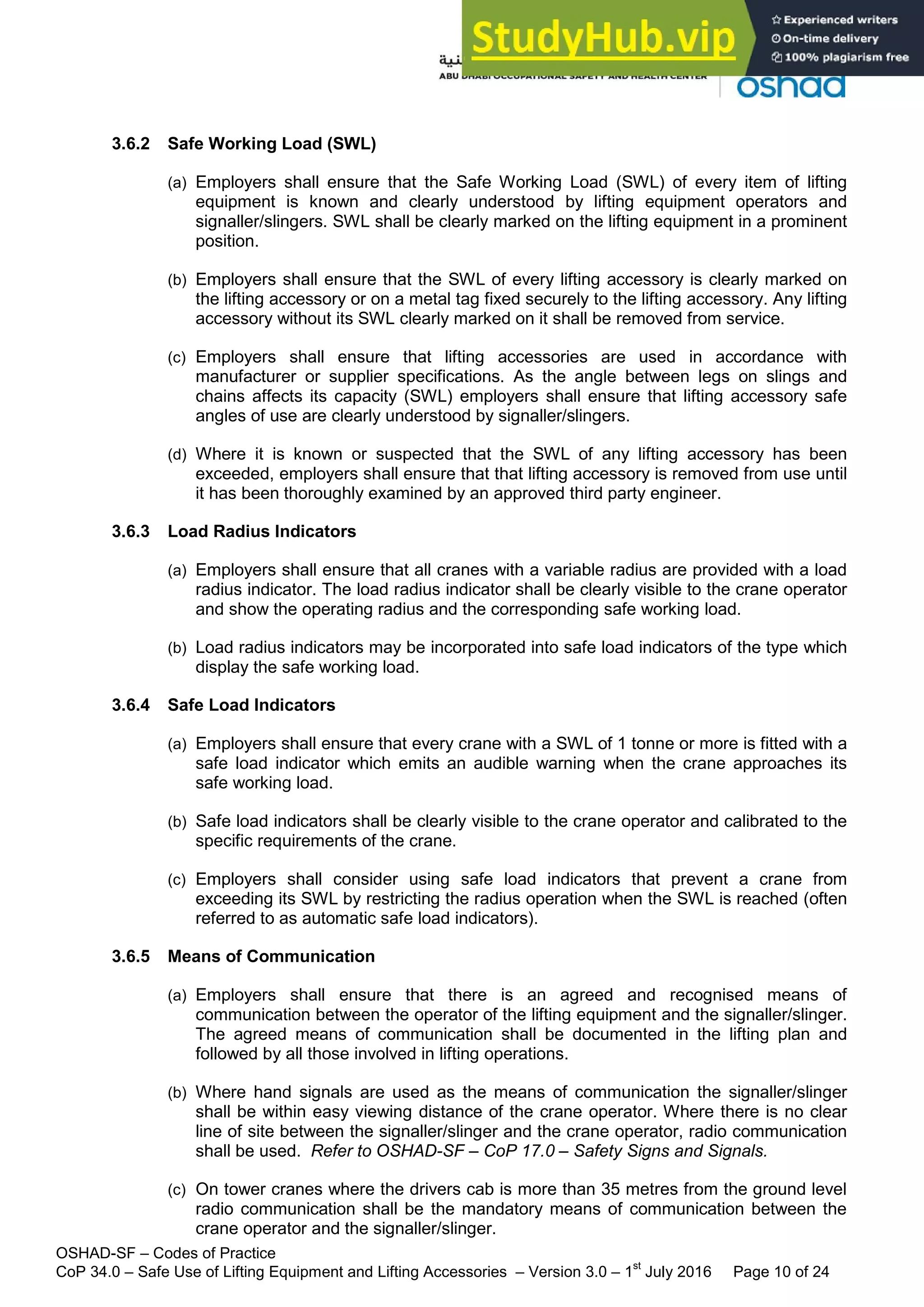 Abu Dhabi Occupational Safety And Health System Framework (OSHAD-SF ...