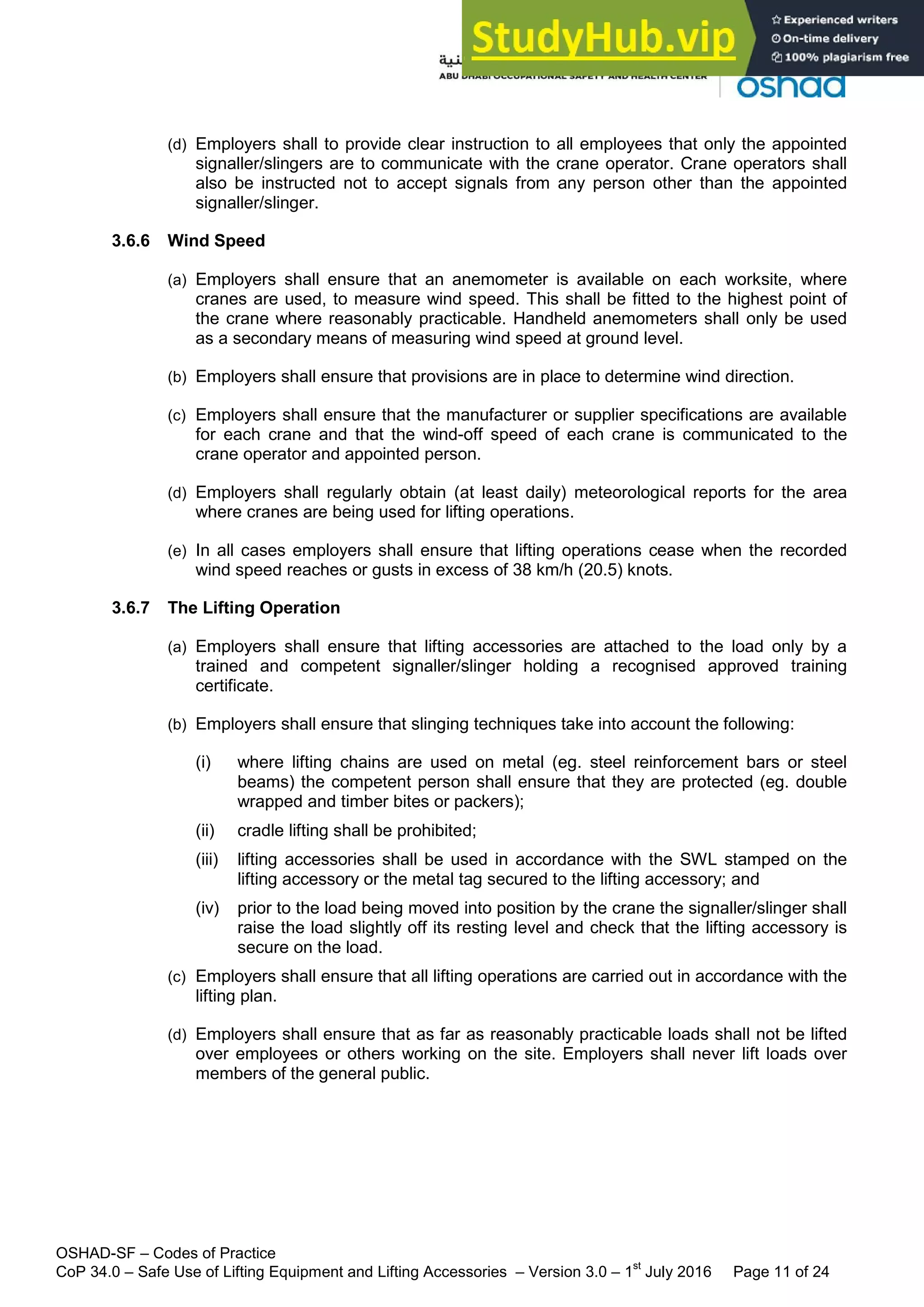 Abu Dhabi Occupational Safety And Health System Framework (OSHAD-SF ...