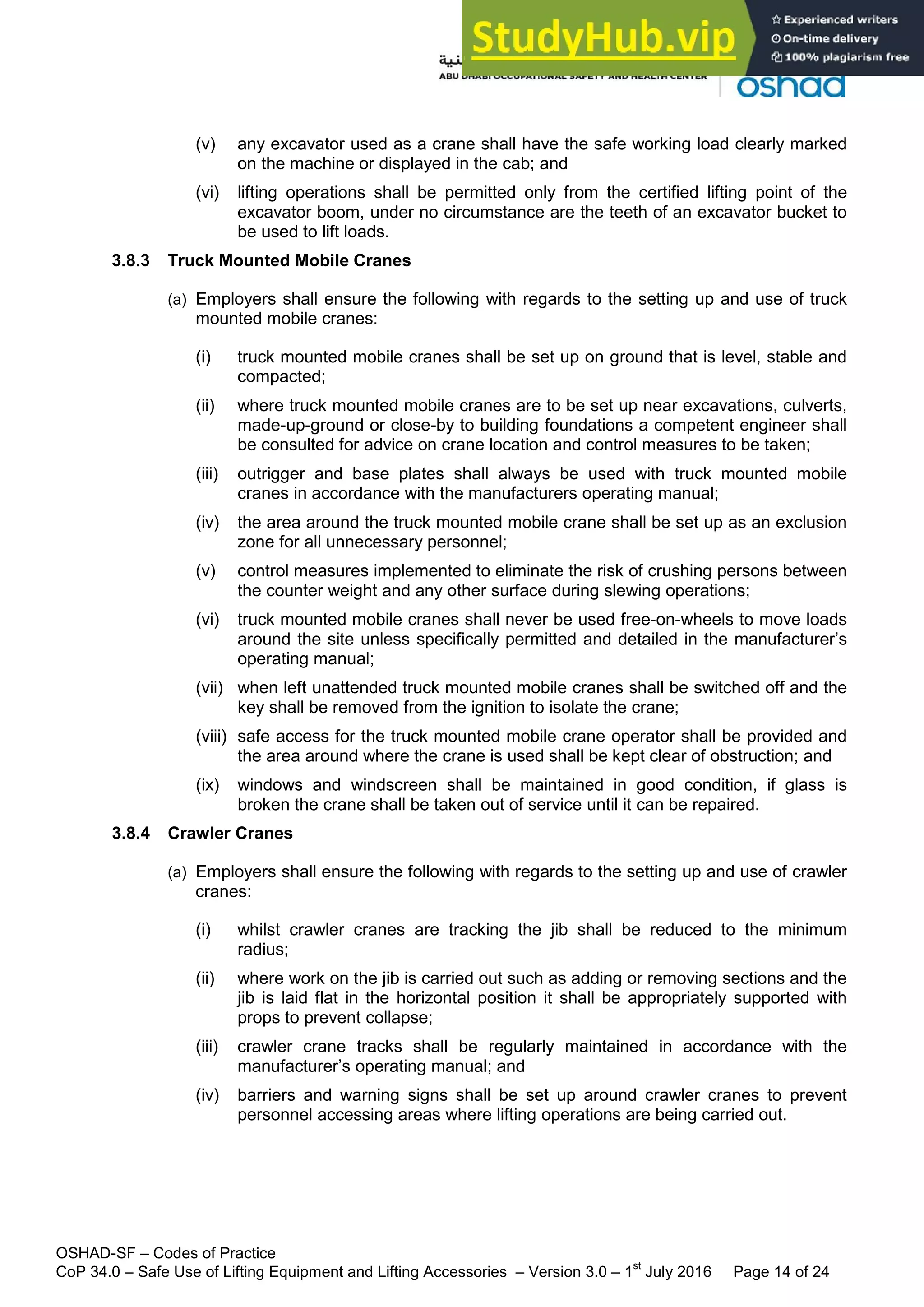 Abu Dhabi Occupational Safety And Health System Framework (OSHAD-SF ...
